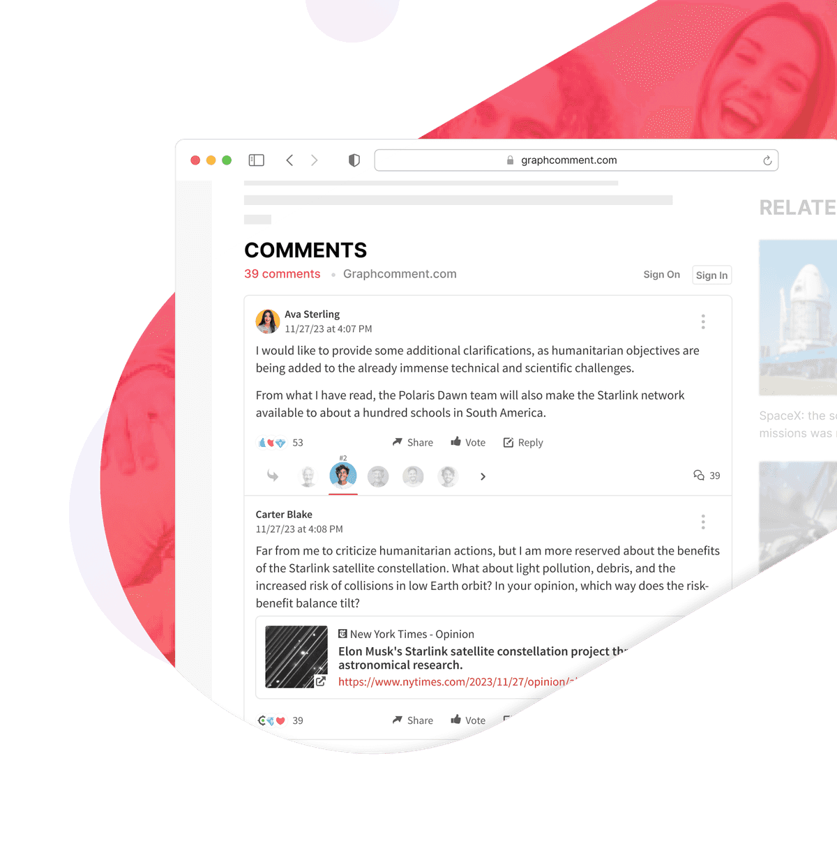 GraphComment, la plateforme de discussion web-social